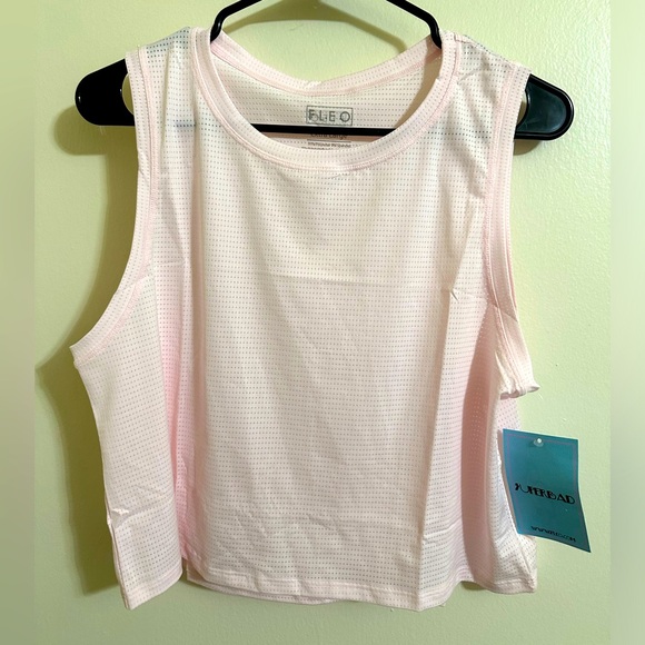 Fleo | Tops | Nwt Fleo Baby Pink Crop Tank | Poshmark